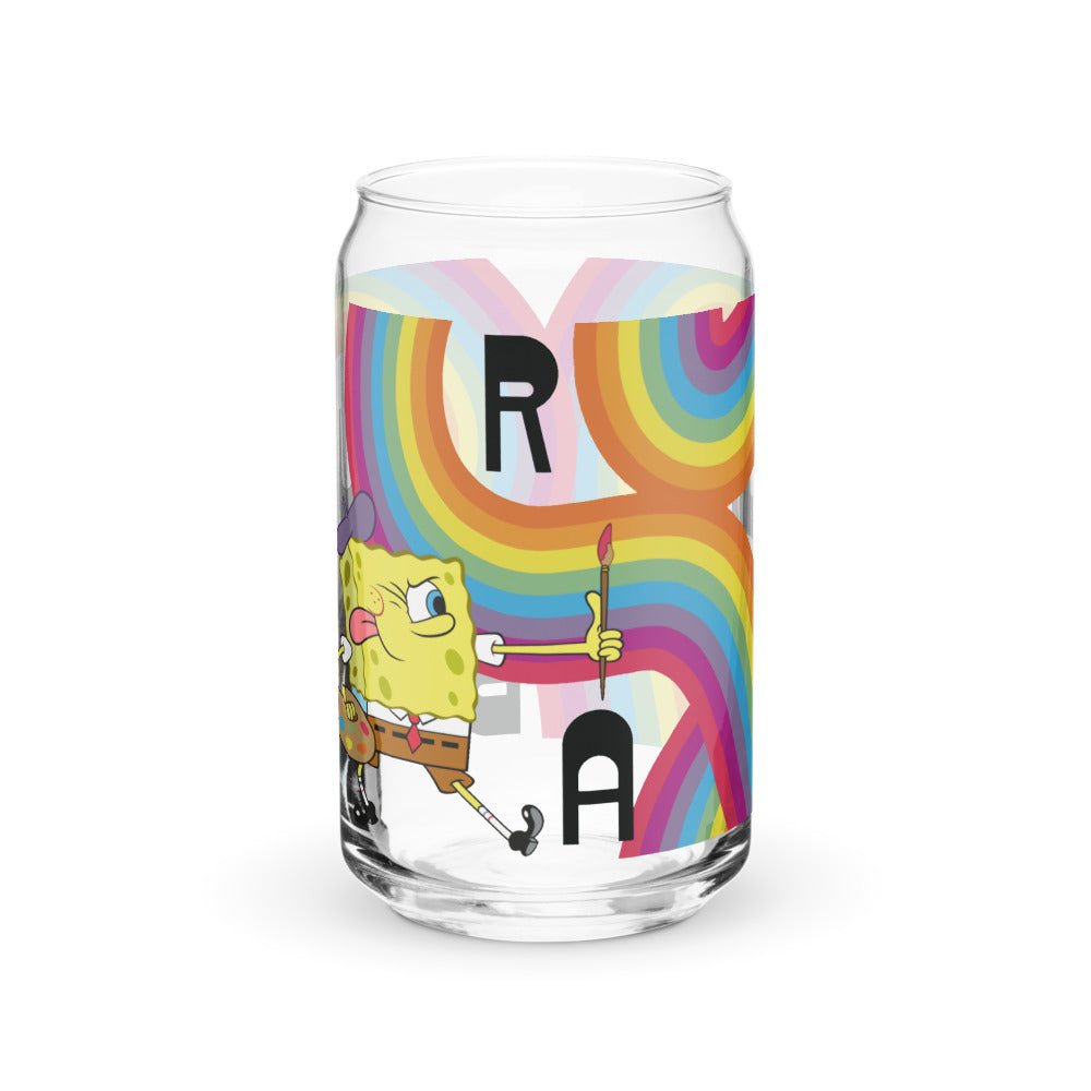 SpongeBob Squarepants Lata de vidrio Rainbow – Paramount Shop