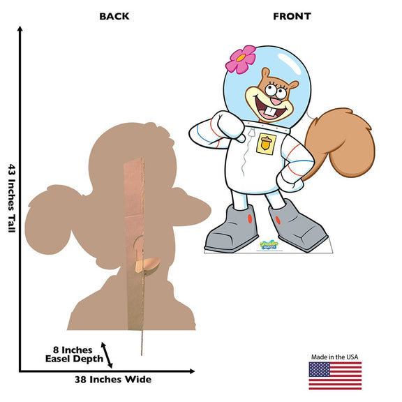 SpongeBob SquarePants Sandy Cheeks Life-Size Standee – Paramount Shop