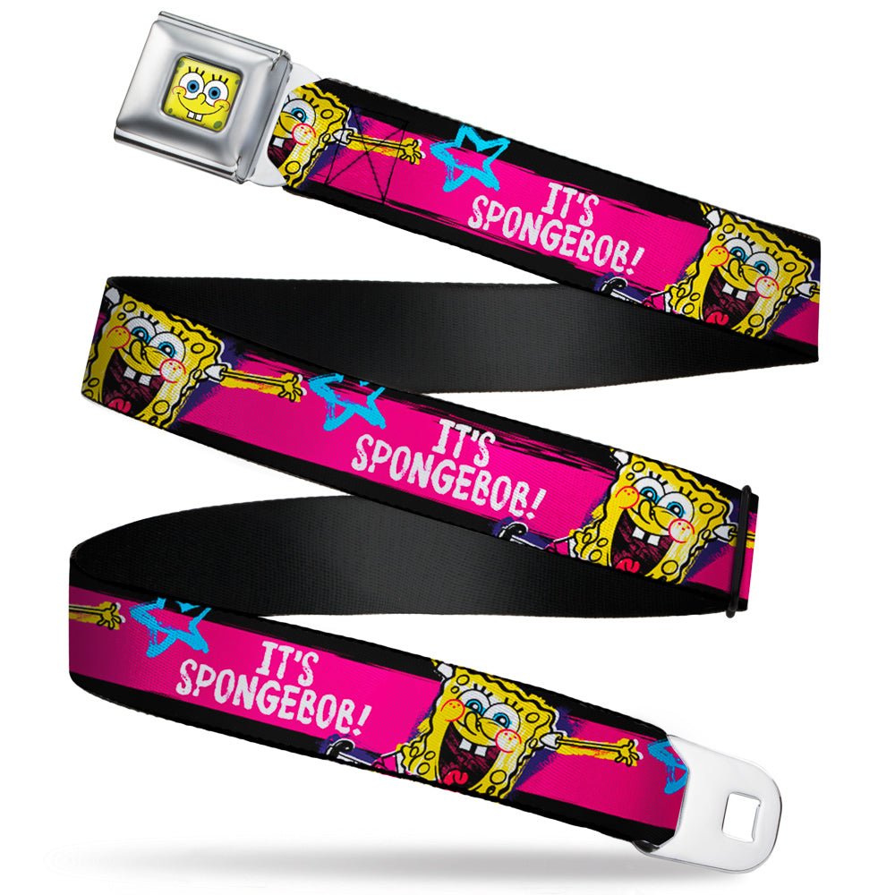 SpongeBob SquarePants Seatbelt Belt - Official Licensed | Paramount Sh ...