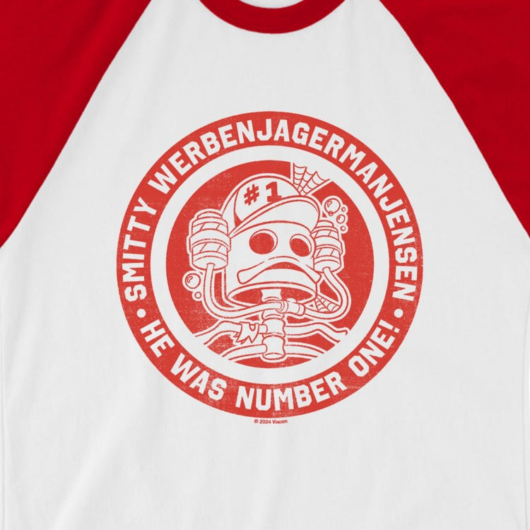 Spongebob Squarepants Smitty WerbenJagerManJensen Unisex Raglan T-Shirt ...