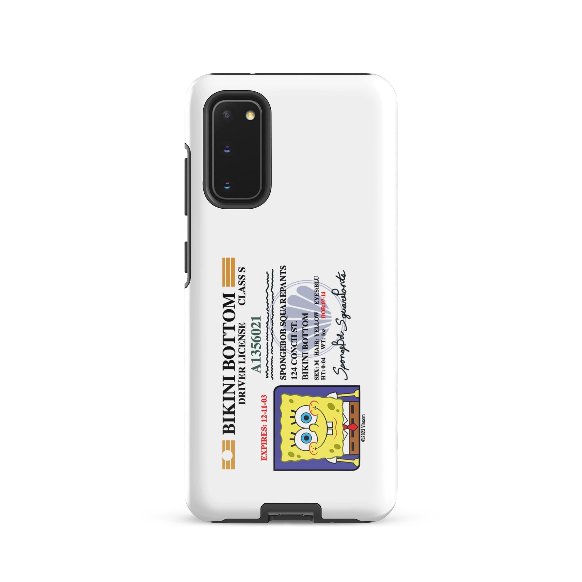SpongeBob SquarePants SpongeBob Driver's License Tough Phone Case ...