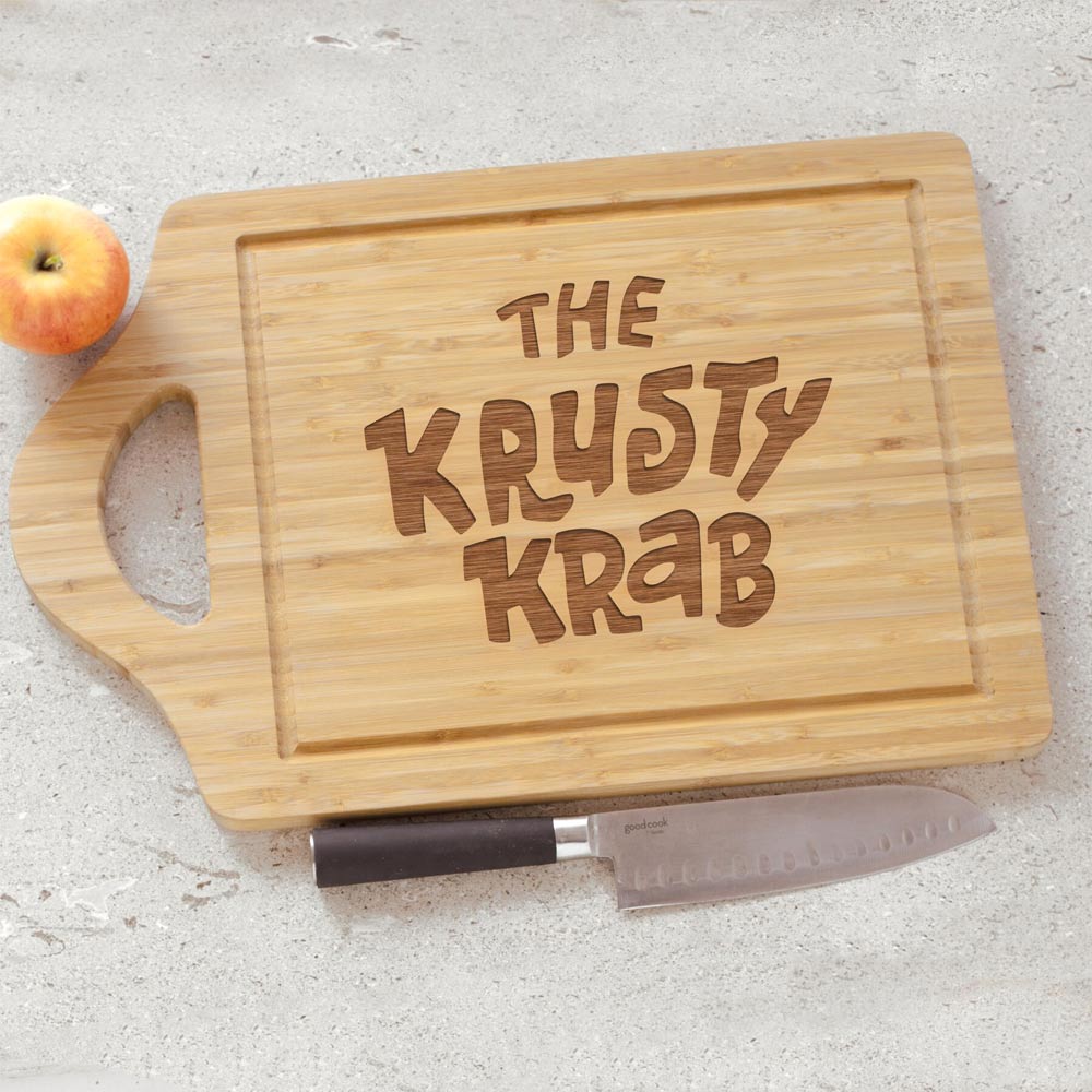 SpongeBob SquarePants The Krusty Krab Cutting Board – Paramount Shop