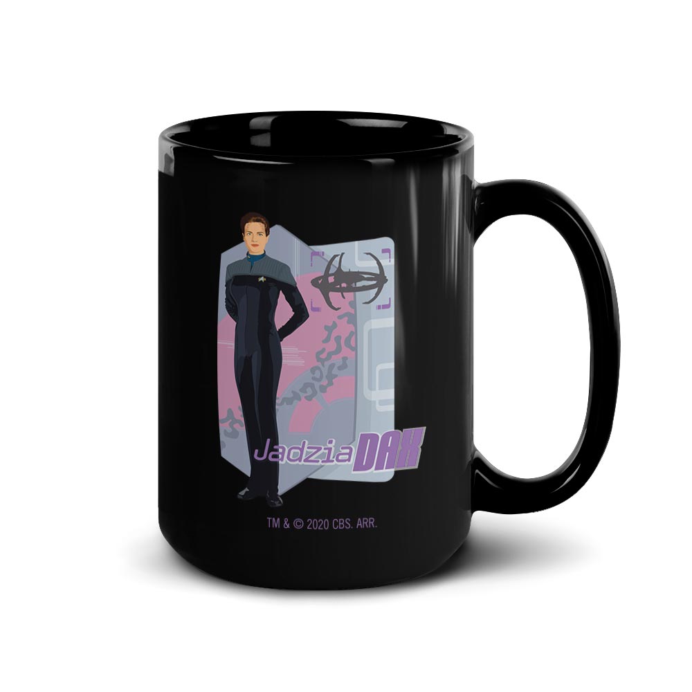 Star Trek: Deep Space Nine Jadzia Dax Taza negra – Paramount Shop