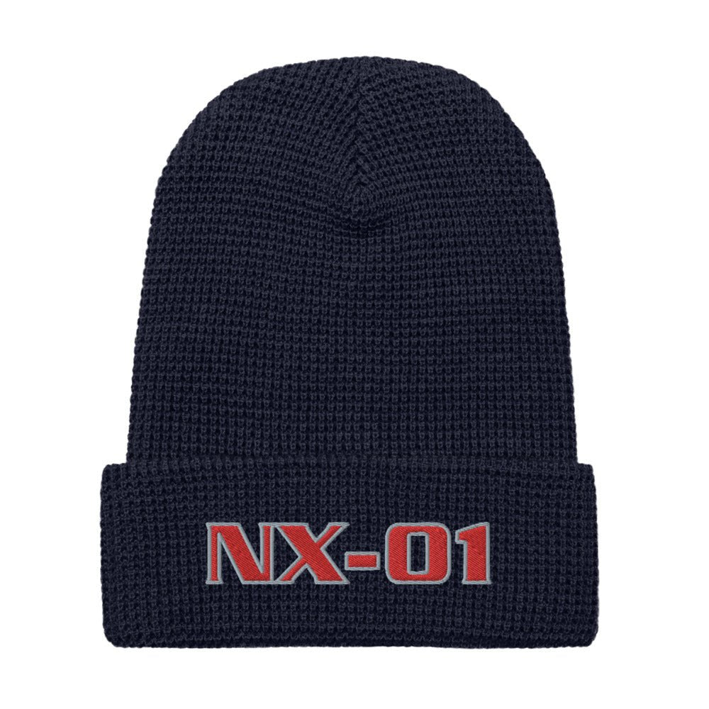 Star Trek: Enterprise NX-01 Embroidered Waffle Beanie – Paramount Shop