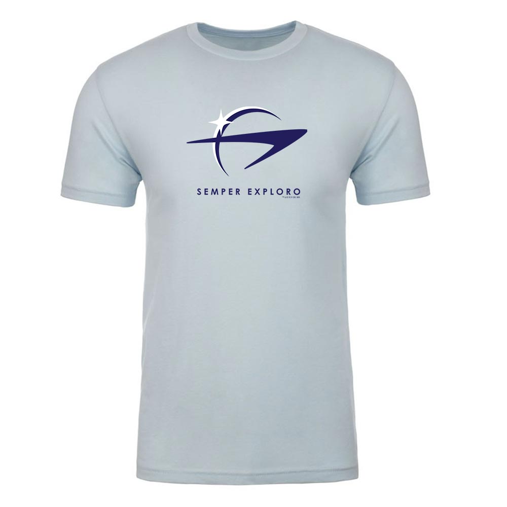 Star Trek: Enterprise Semper Exploro Erwachsene T-Shirt mit kurzen ...