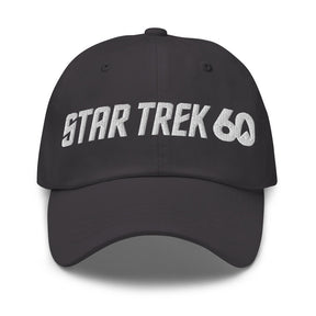 Star Trek Hat 60th Anniversary Logo Embroidered – Paramount Shop