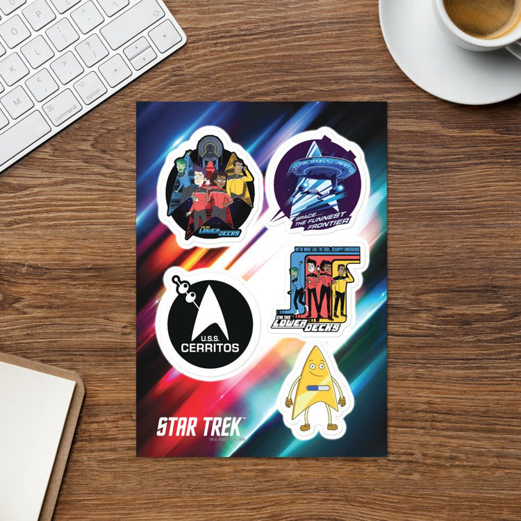 Star Trek: Lower Decks Sticker Sheet – Paramount Shop