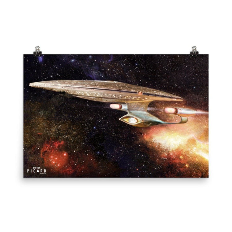 Star Trek: Picard U.S.S. Enterprise 1701-D Ready Room Painting Premium ...