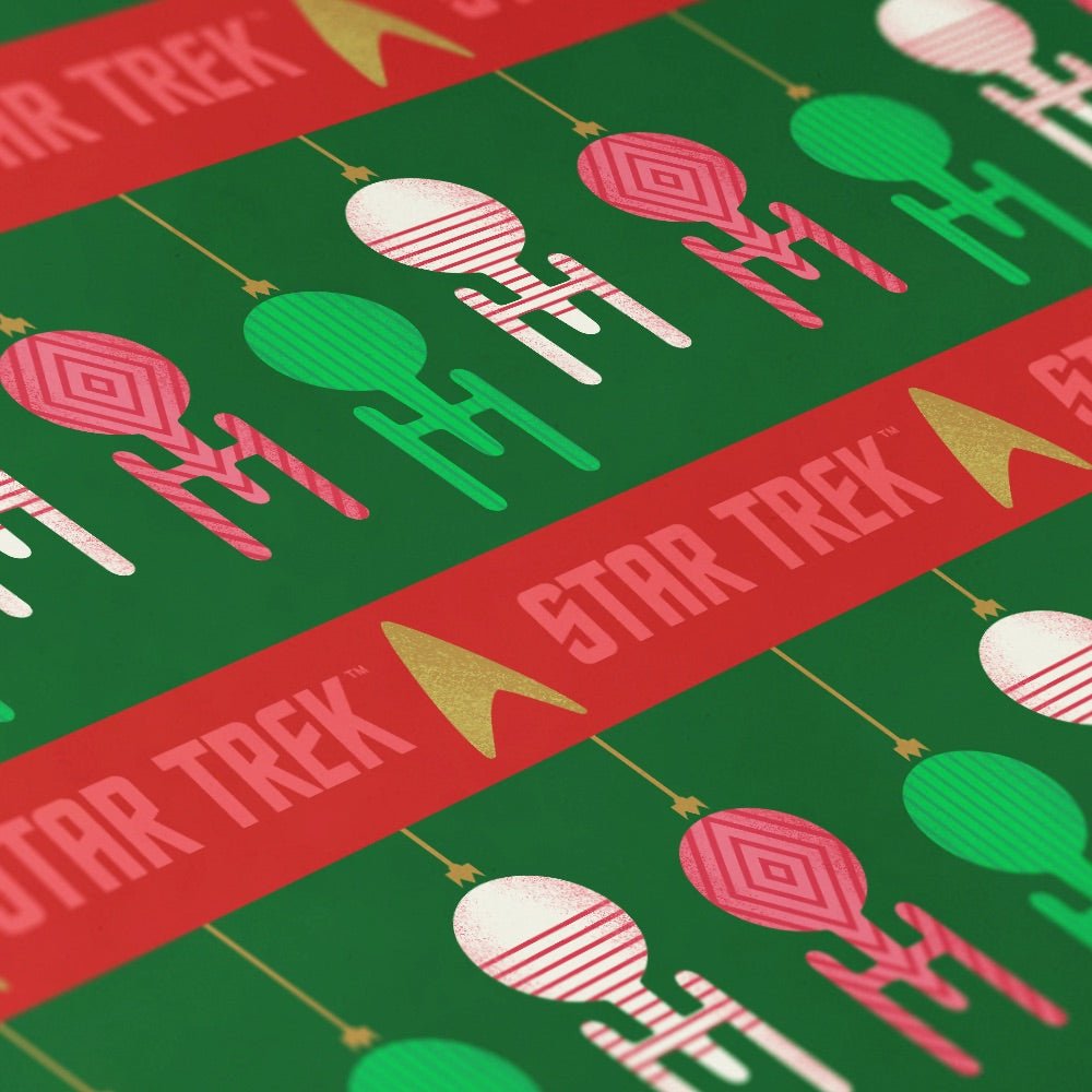 Star Trek Ships of the Line Holiday Gift Wrap – Paramount Shop