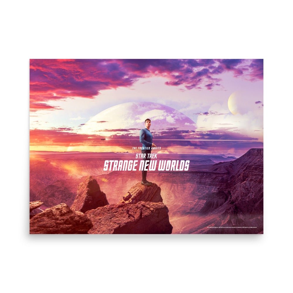 Star Trek: Strange New Worlds Poster Spock – Paramount Shop