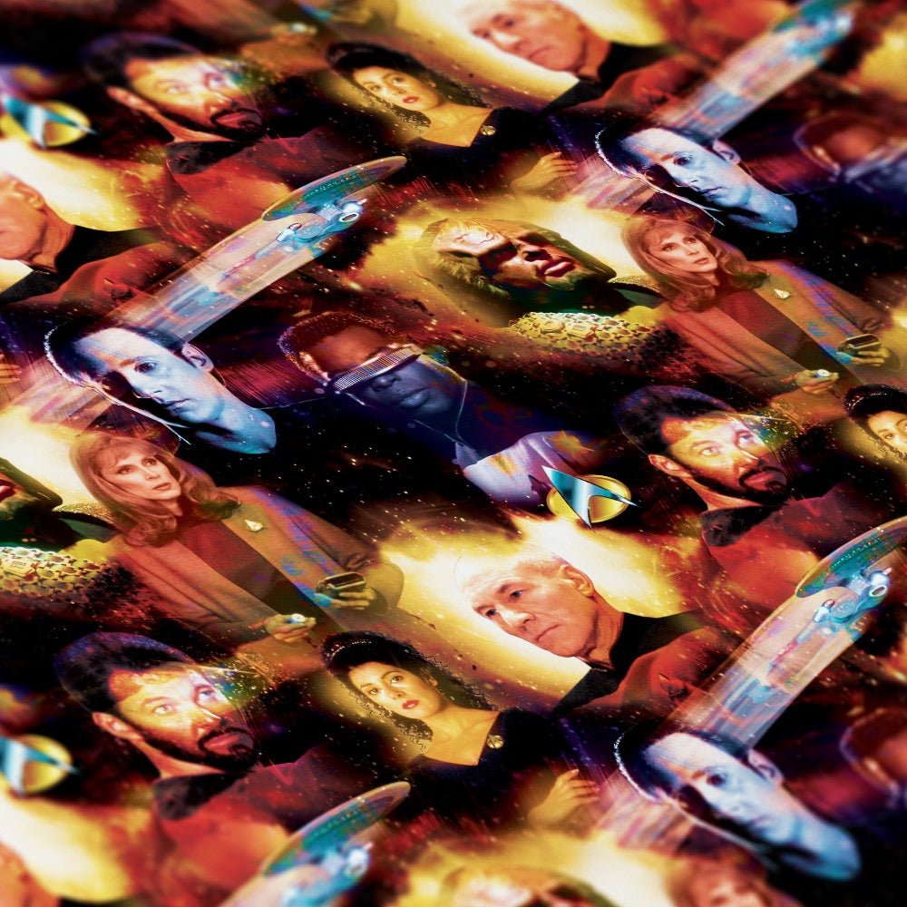 Star Trek: The Next Generation Final Frontier Gift Wrap – Paramount Shop