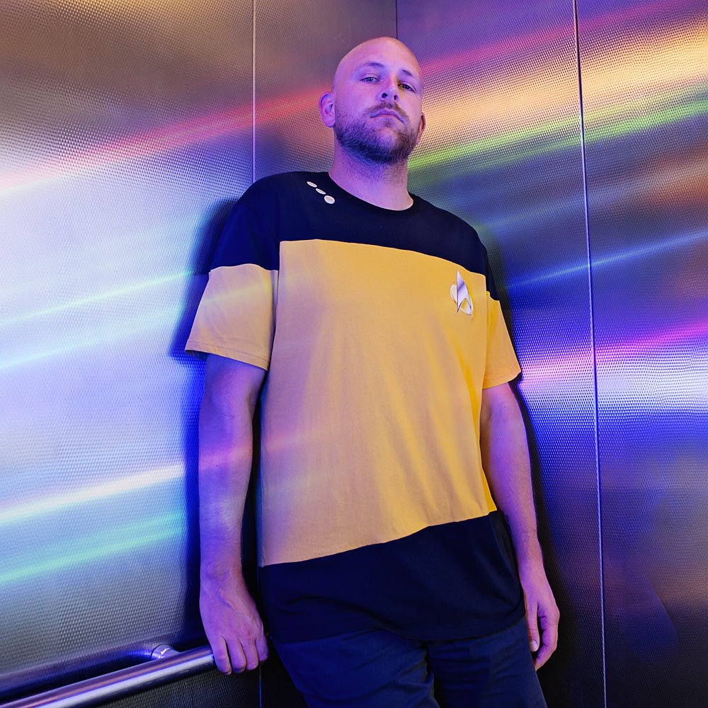 Star Trek: The Next Generation Operations Uniform T-Shirt – Paramount Shop