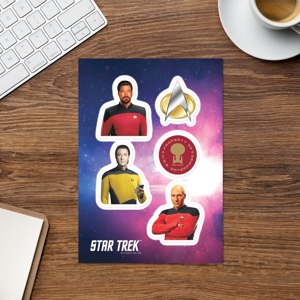 Star Trek: The Next Generation Sticker Sheet – Paramount Shop