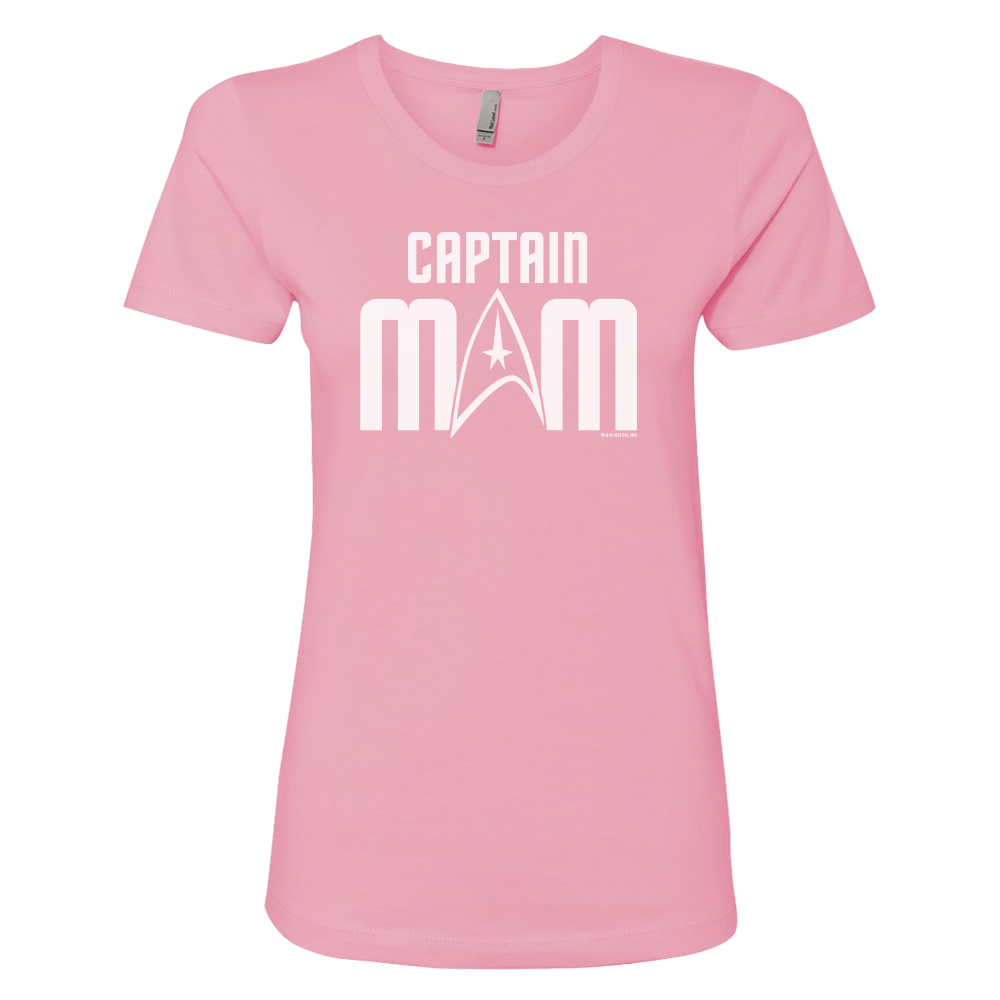 Star Trek: The Original Series Captain Mom Women's Short Sleeve T-Shirt – Paramount Shop