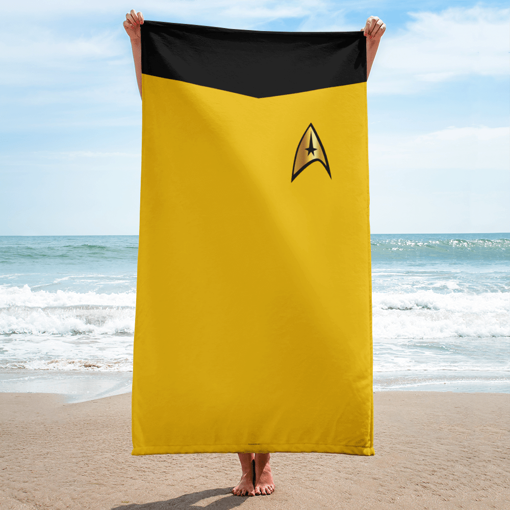 Star Trek: The Original Series Command Uniform Beach Towel – Paramount Shop