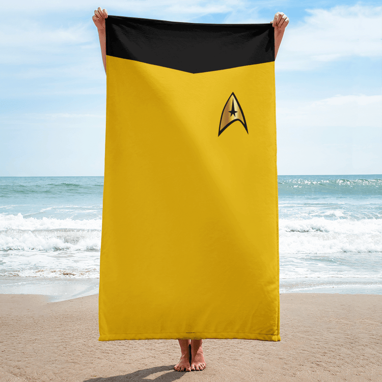 Star Trek: The Original Series Command Uniform Beach Towel – Paramount Shop