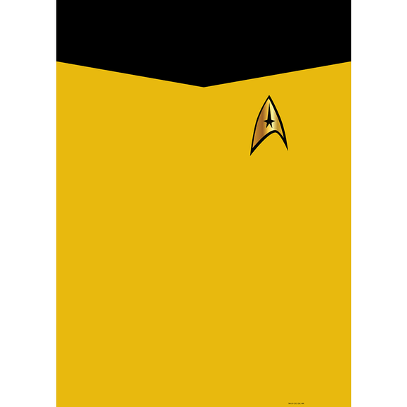 Star Trek: The Original Series Command Uniform Sherpa Blanket ...