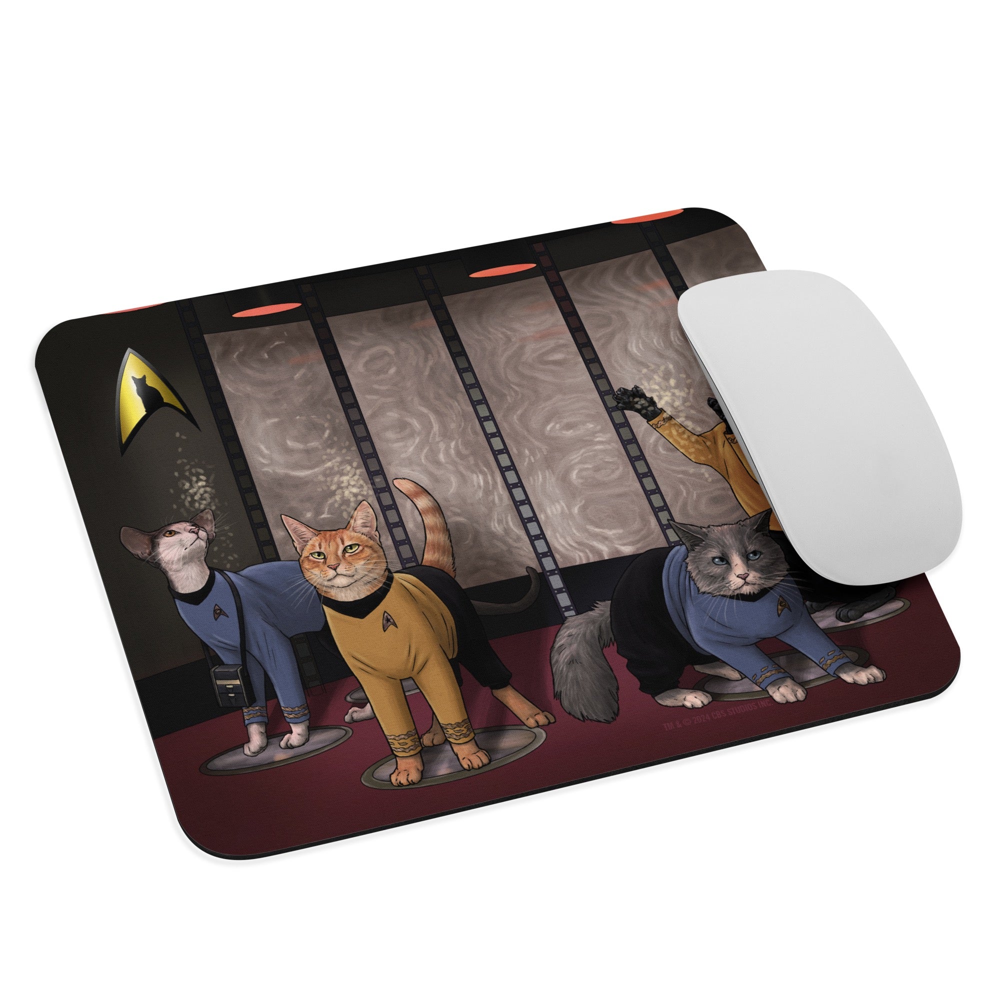 Star Trek The Next Generation Pad de souris Crew Cats – Paramount Shop