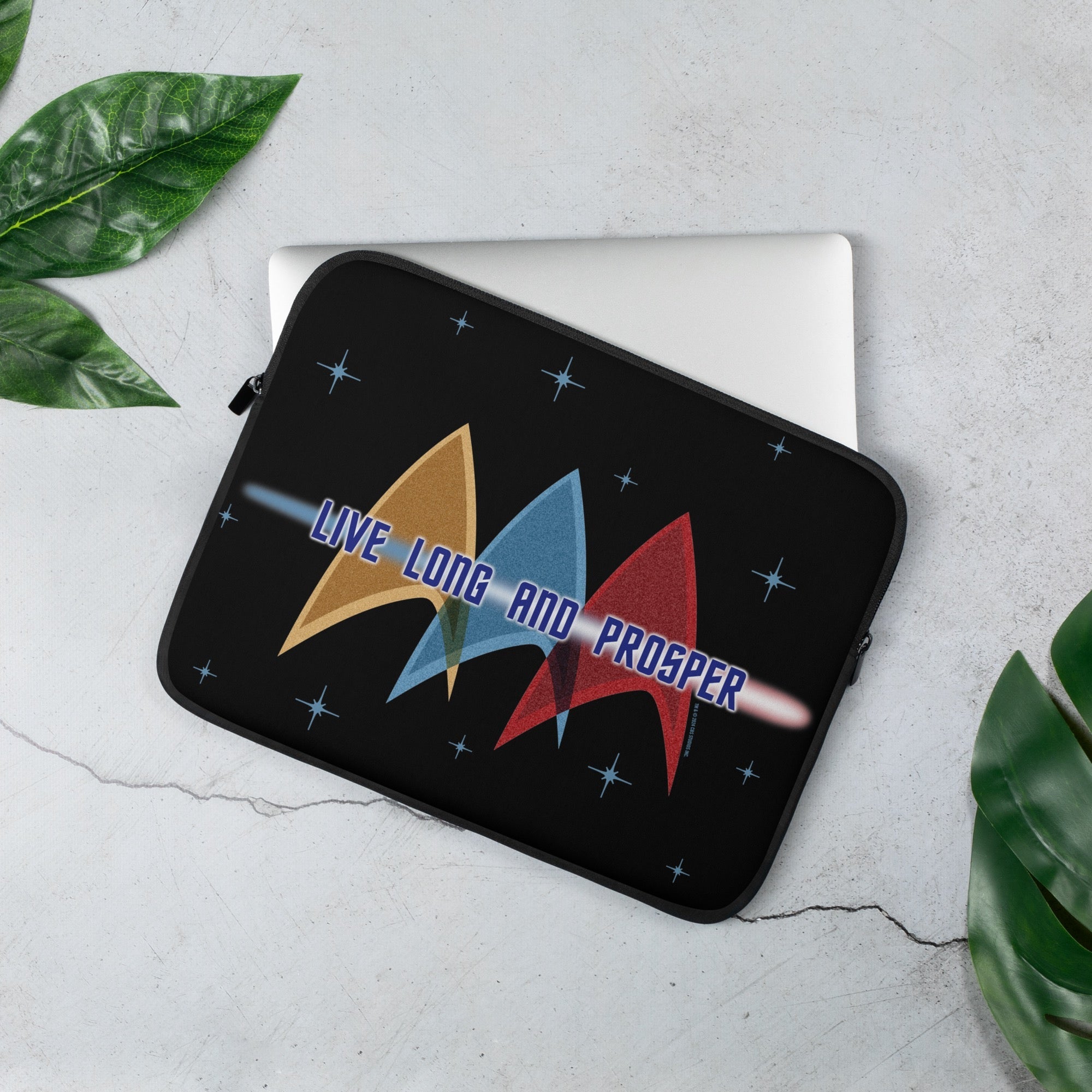 Star Trek The Original Series Live Long and Prosper Laptop Sleeve ...