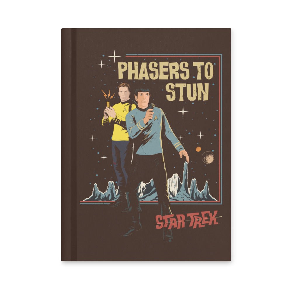 Star Trek: The Original Series Phasers To Stun Hardcover Journal – Paramount Shop