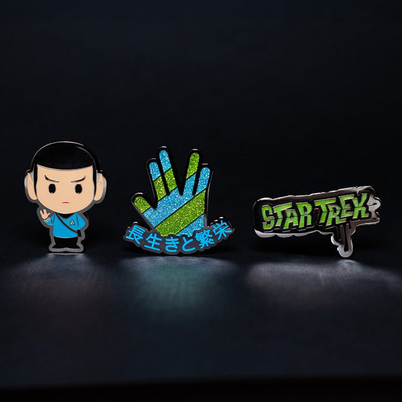 Star Trek: The Original Series Spock Pin Set – Paramount Shop