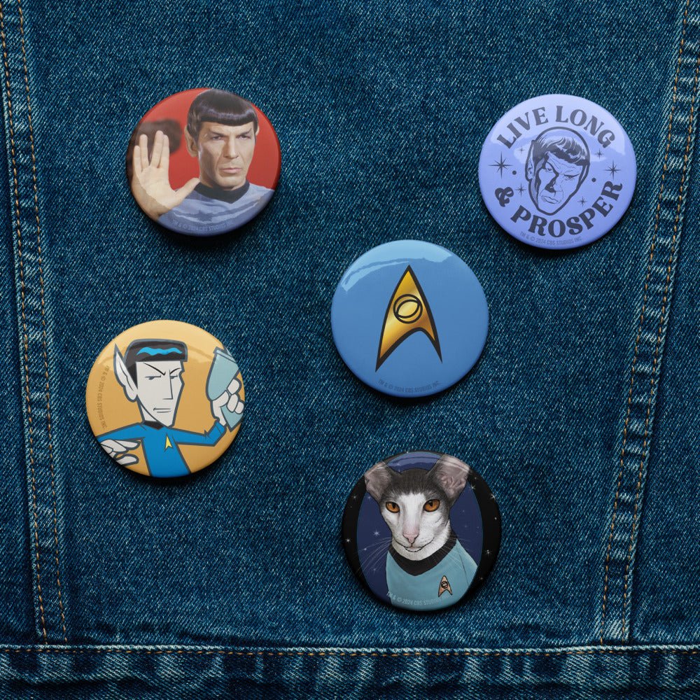 Star Trek: The Original Series Spock Pin Set – Paramount Shop