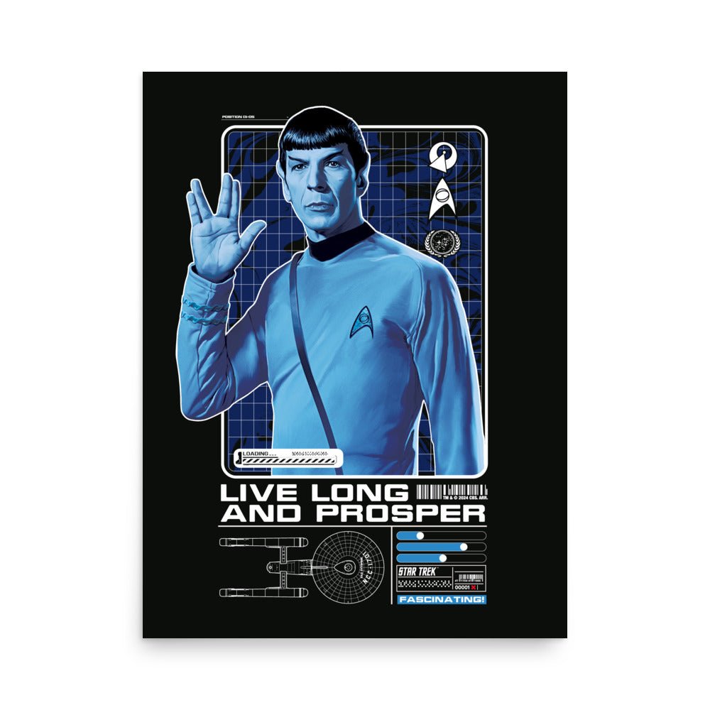 Star Trek: The Original Series Spock-Poster – Paramount Shop