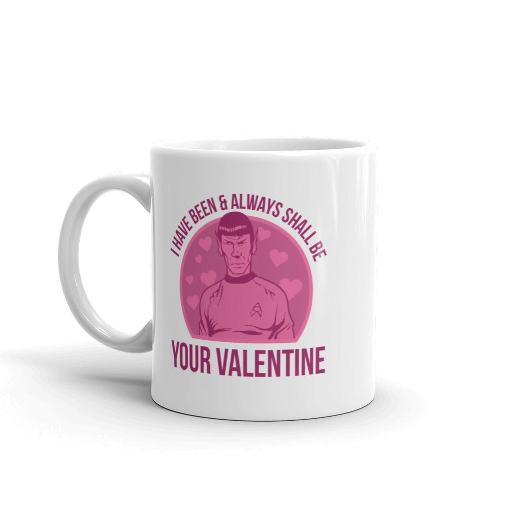 Star Trek: The Original Series Taza blanca Spock Valentine – Paramount Shop