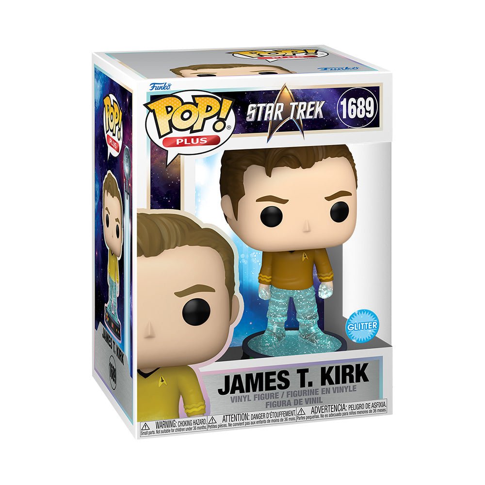 Star Trek Transporter Kirk Funko Pop! Plus Figure – Paramount Shop