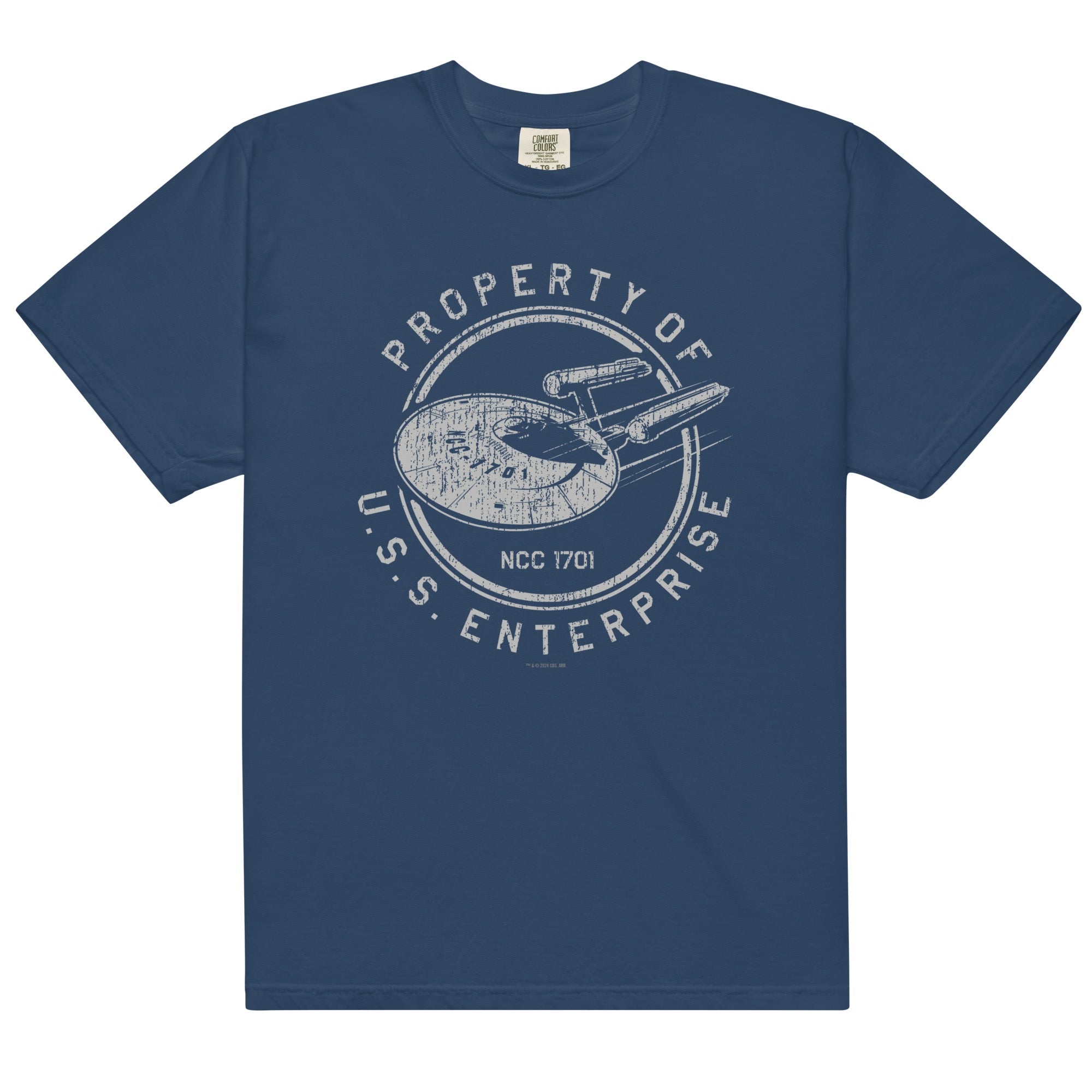 Star Trek U.S.S. Enterprise Comfort Colors T-Shirt – Paramount Shop