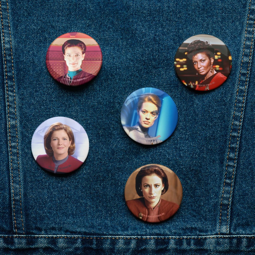 Star Trek Women Of Star Trek Pin Set – Paramount Shop