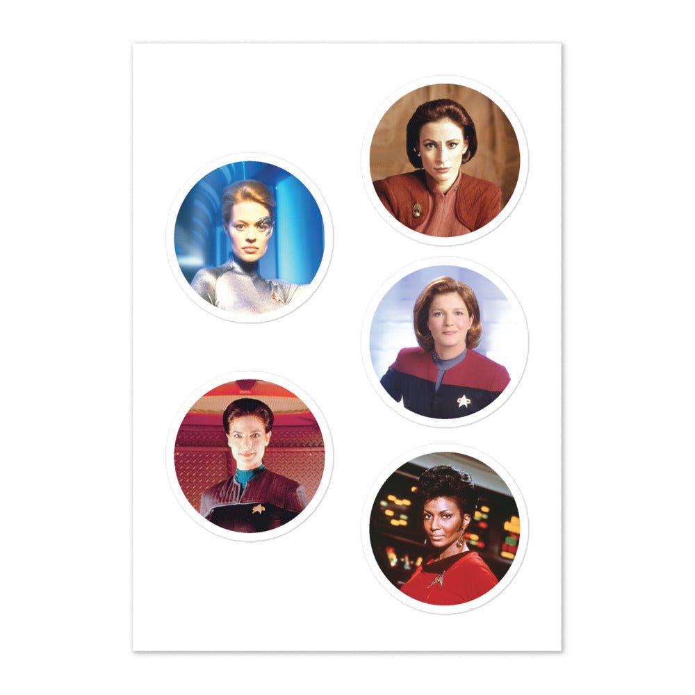 Star Trek Women Of Star Trek Sticker Sheet – Paramount Shop