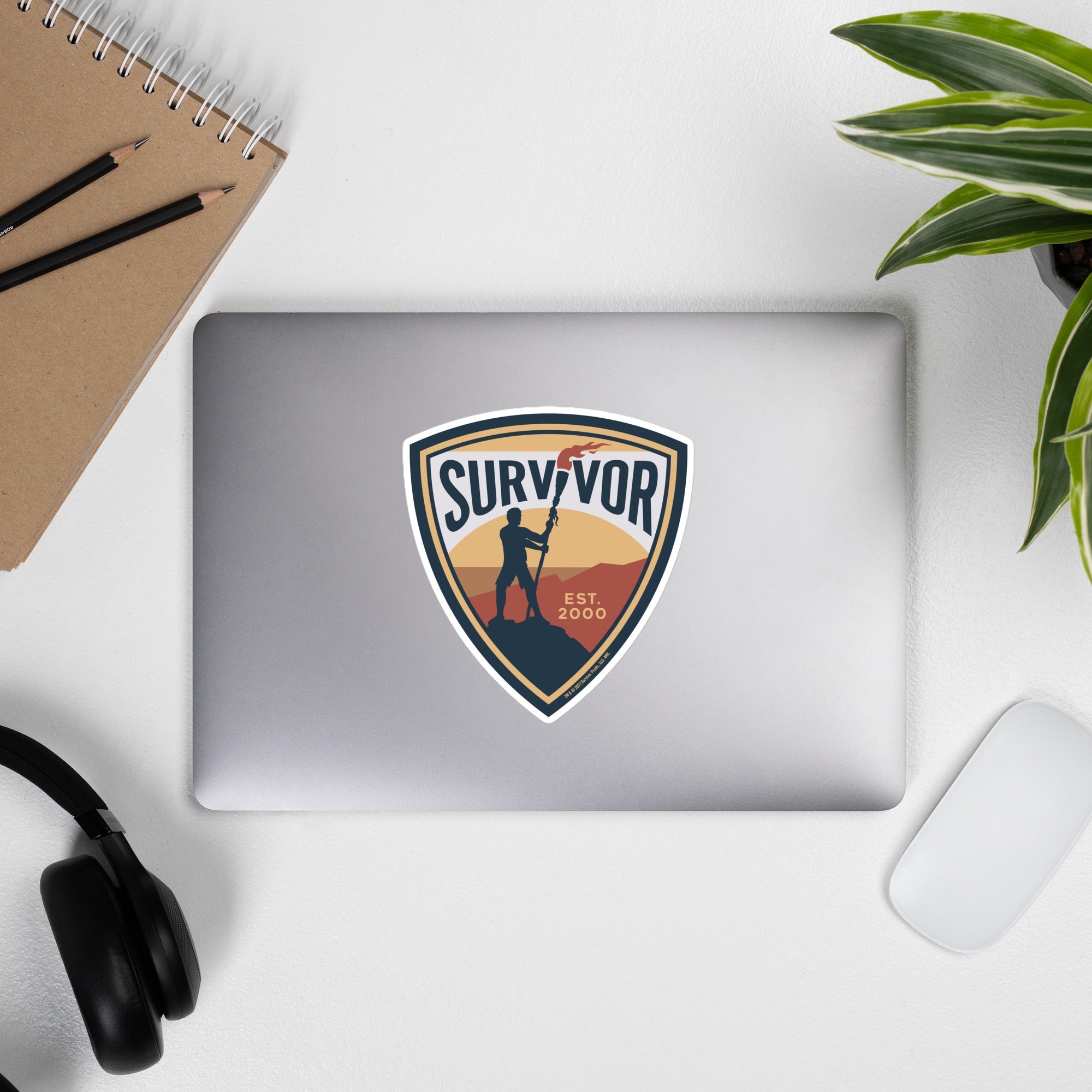 Survivor Badge Die Cut Sticker – Paramount Shop