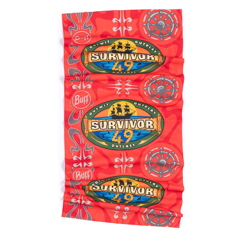 Survivor Season 49 Red Uli Tribe BUFF® Headwear – Paramount Shop