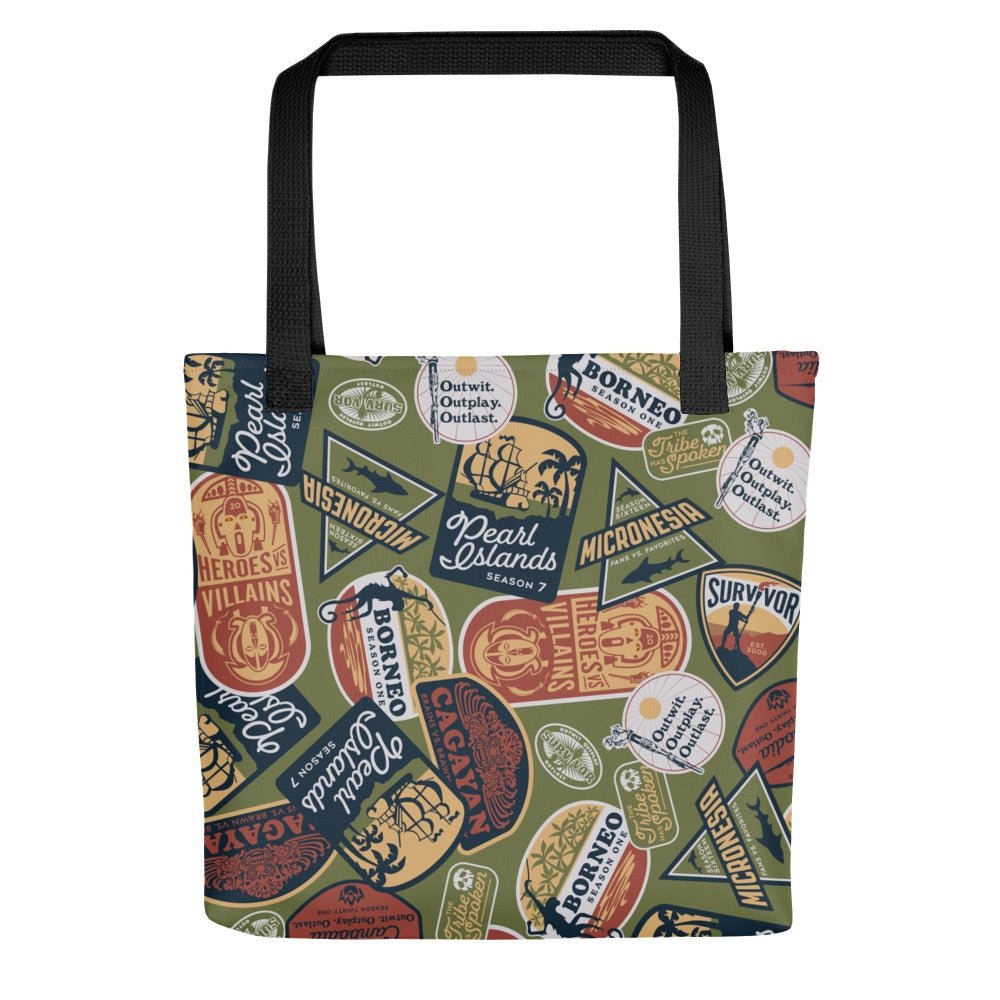 Survivor Seasons Pattern Tote Bag – Paramount Shop