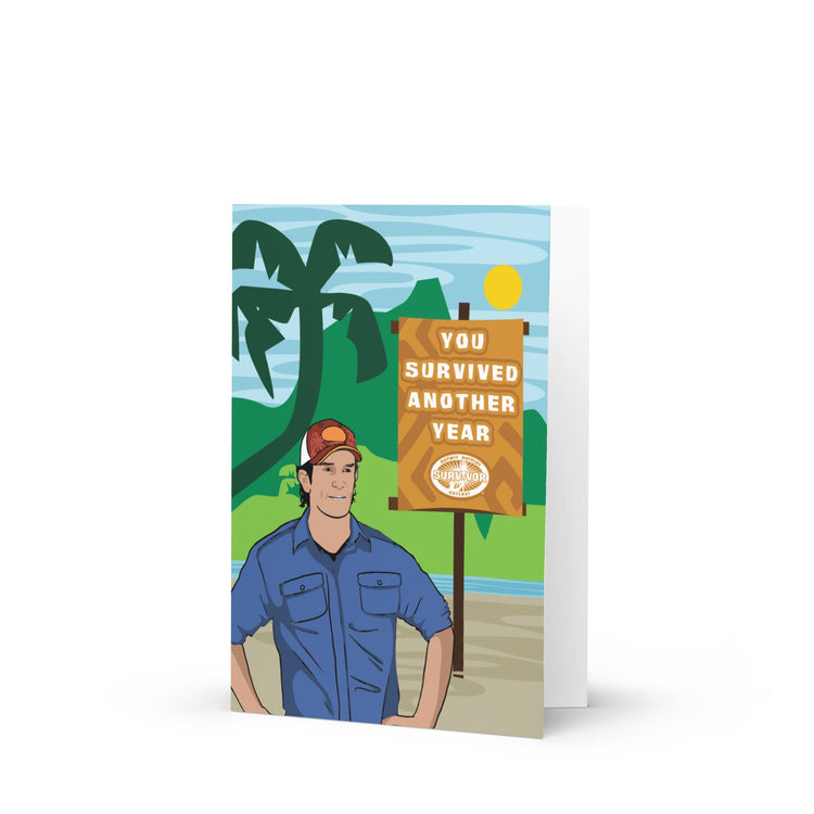 Survivor You Survived Another Year Greeting card – Paramount Shop