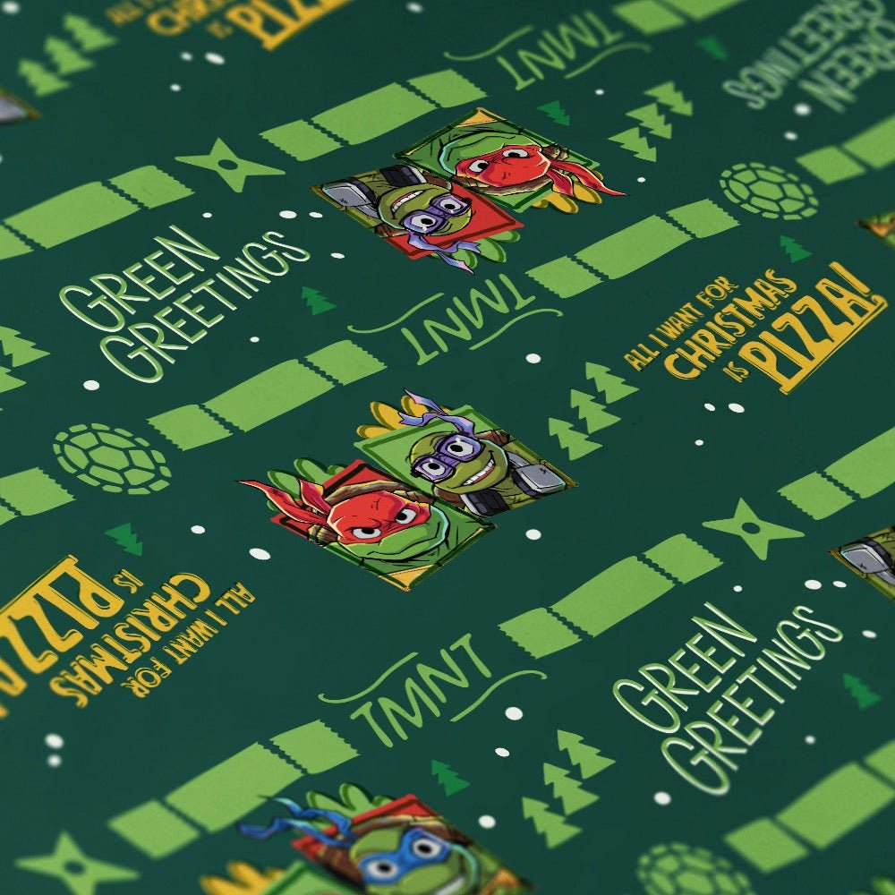 Teenage Mutant Ninja Turtles Christmas Wrapping Paper – Paramount Shop