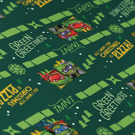 Teenage Mutant Ninja Turtles Christmas Wrapping Paper – Paramount Shop
