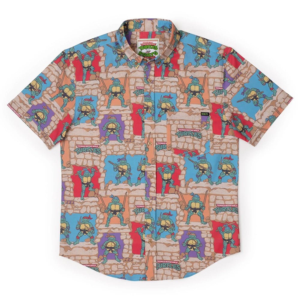 Teenage Mutant Ninja Turtles Cowabunga Covers KUNUFLEX Short Sleeve ...