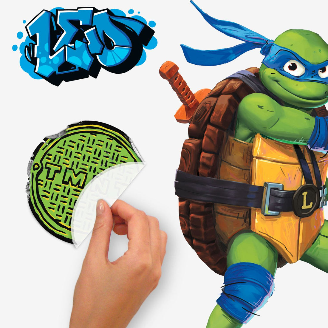 Teenage Mutant Ninja Turtles: Mutant Mayhem Characters Wall Decals ...