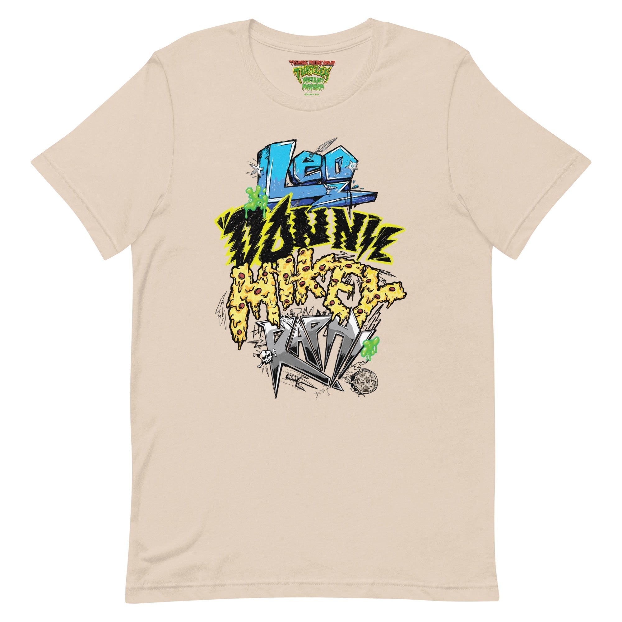 Teenage Mutant Ninja Turtles: T-shirt avec badge Mutant Mayhem ...
