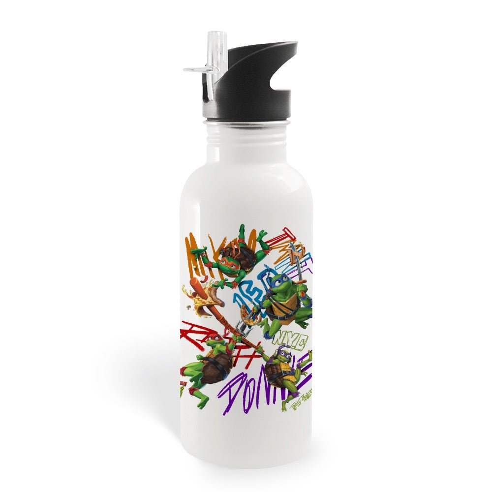 Teenage Mutant Ninja Turtles: Mutant Mayhem Pizza Water Bottle ...