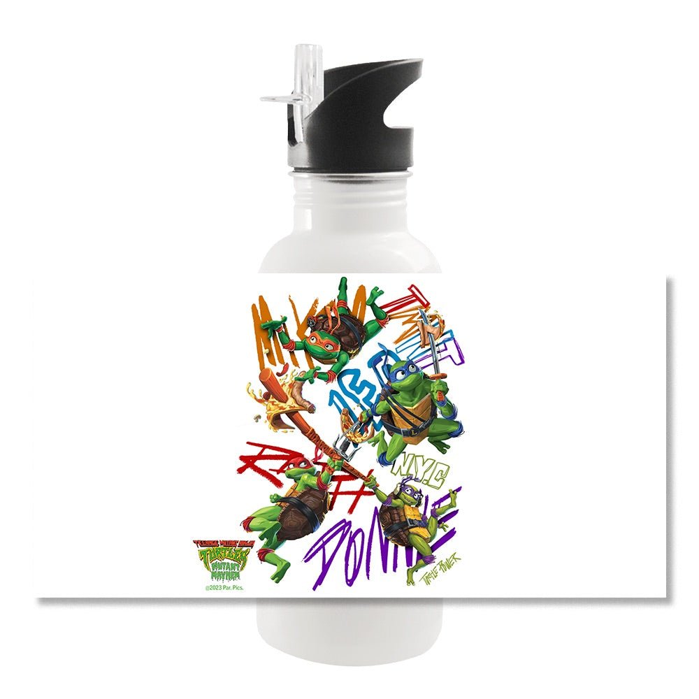Teenage Mutant Ninja Turtles: Mutant Mayhem Pizza Water Bottle ...