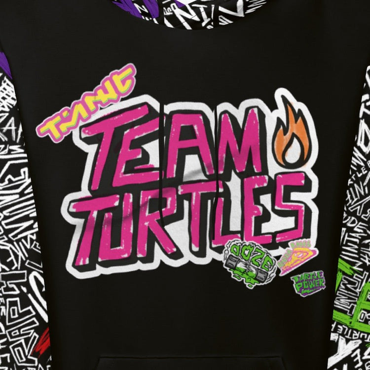 Teenage Mutant Ninja Turtles: Mutant Mayhem Team Turtles Hoodie ...