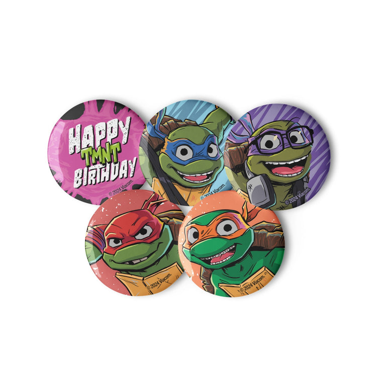 Teenage Mutant Ninja Turtles: Mutant Mayhem Turtles Pin Set – Paramount ...
