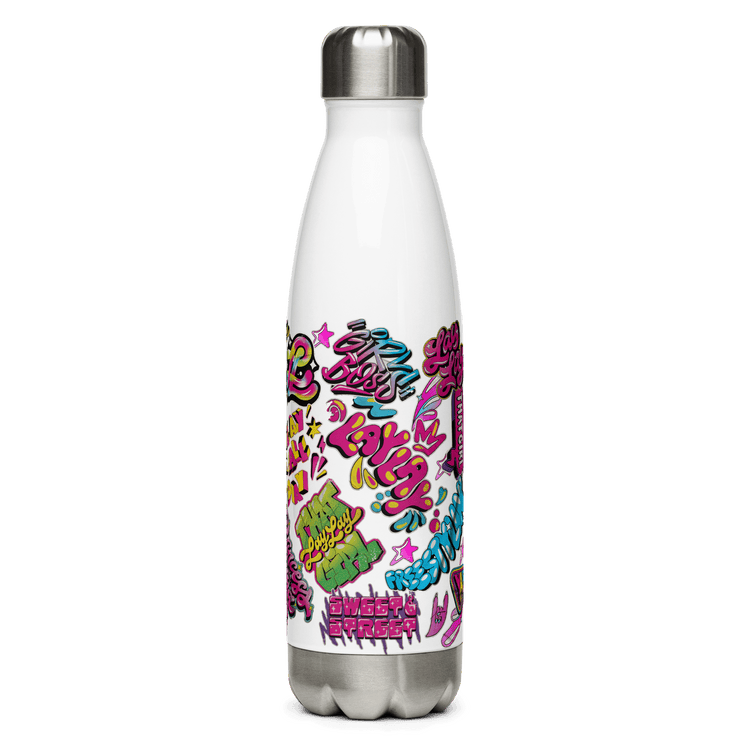 That Girl Lay Lay Collage Stainless Steel Water Bottle – Paramount Shop