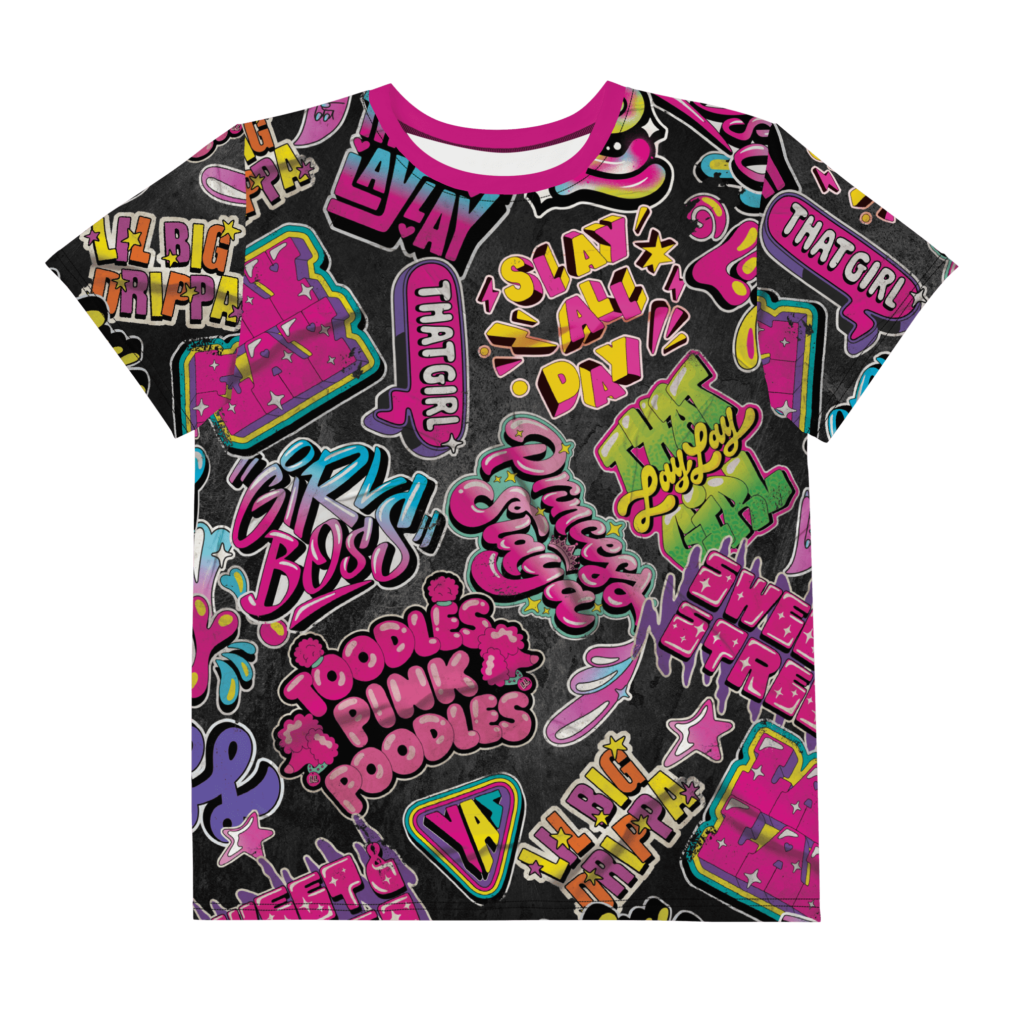 That Girl Lay Lay Princess Slaya Kids Short Sleeve T-Shirt – Paramount Shop