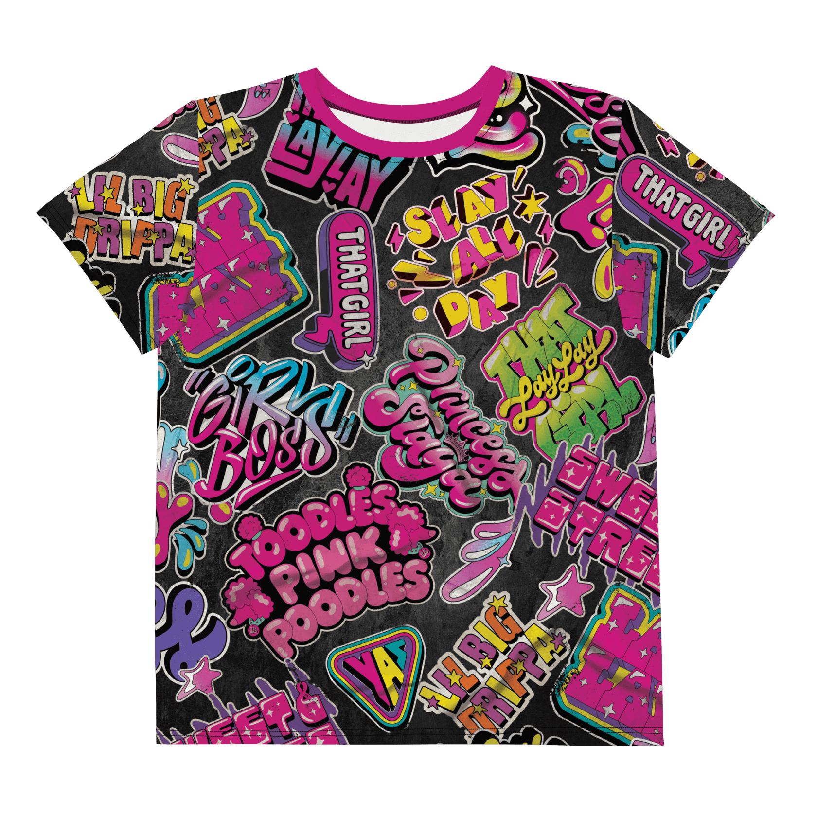 That Girl Lay Lay Princess Slaya Kids Short Sleeve T-Shirt – Paramount Shop