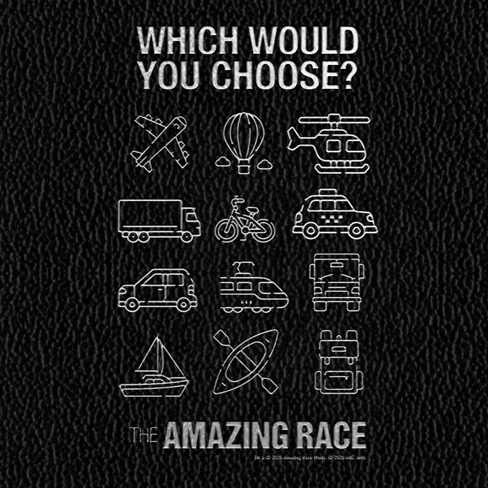 The Amazing Race Choose Your Adventure Journal – Paramount Shop