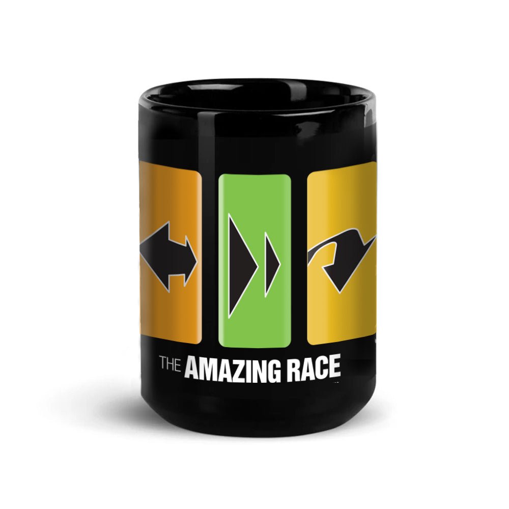 The Amazing Race Race Clues Black Mug – Paramount Shop